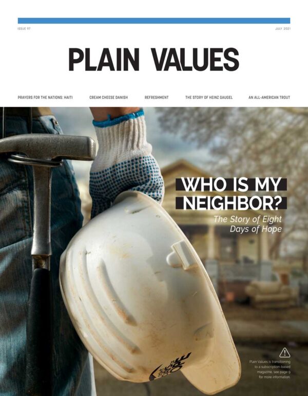 Issue 97 | July 2021 - Plain Values